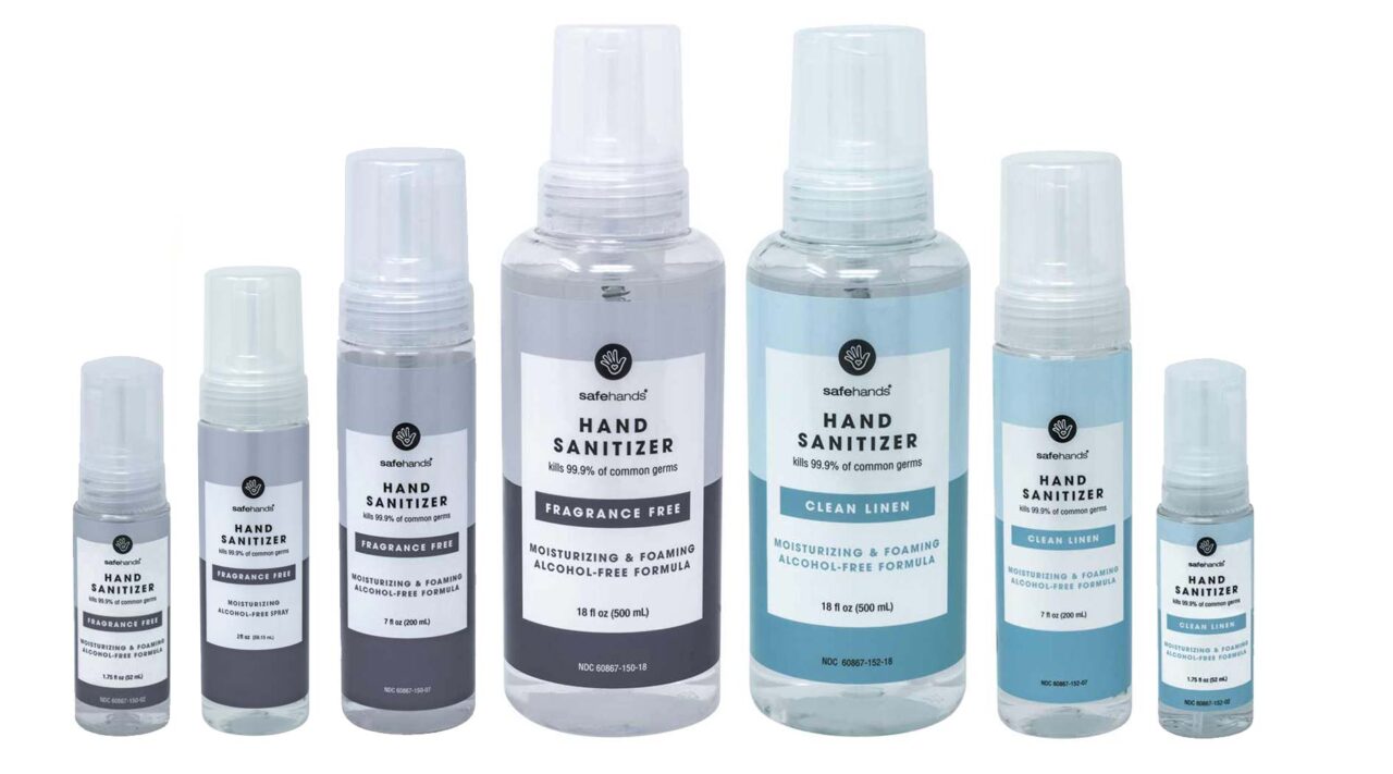 safeHands Alcohol-Free Hand Sanitizer